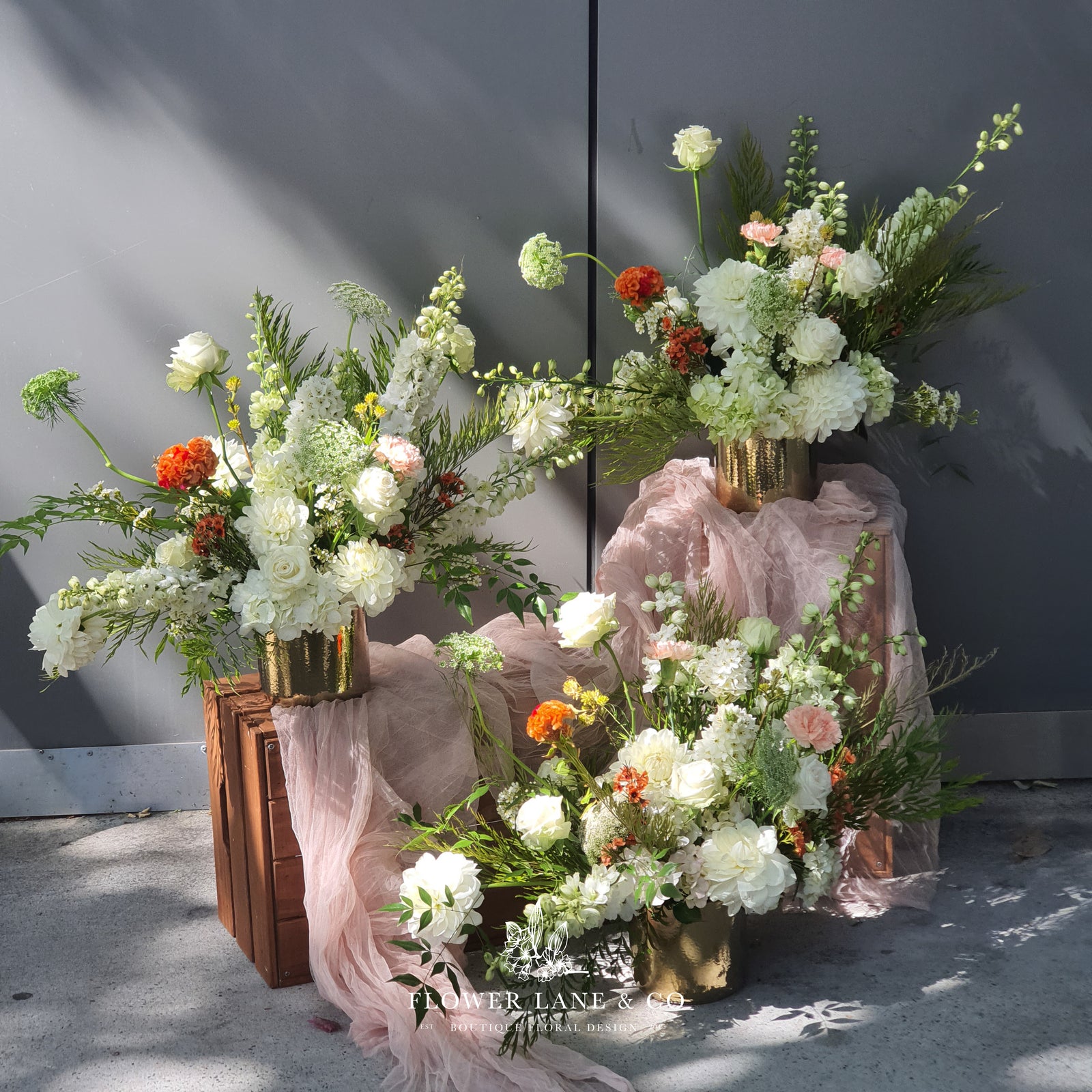 Reception Flowers – Flower Lane & Co