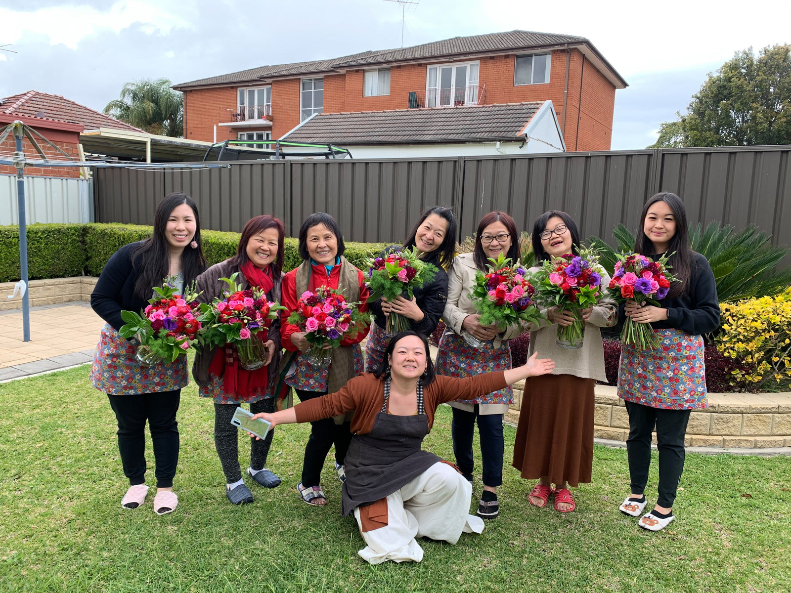 Fun Flower Workshop Sydney Alexandria Flower Lane Co